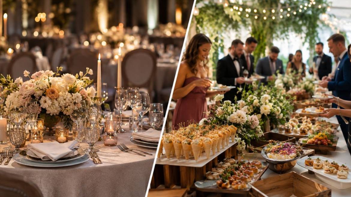 Sit-Down Dinner vs Food Stations: Which Wedding Catering Option Is Best?